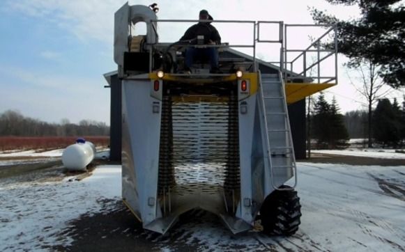 Littau Harvester Over The Row 1998 By Used Blueberry Equipment Llc