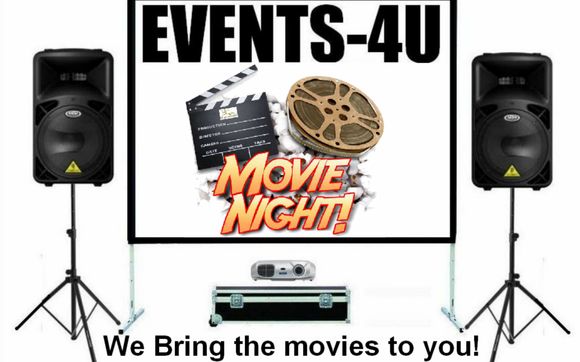MOBILE MOVIE NIGHT- VIDEO Projector & Screen by EVENTS-4U DJS in Palm ...