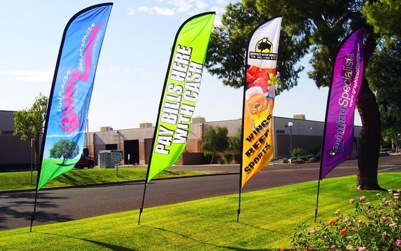 Advertisement Flags: Feather Flags & Teardrop Flags by Firefly Graphics ...