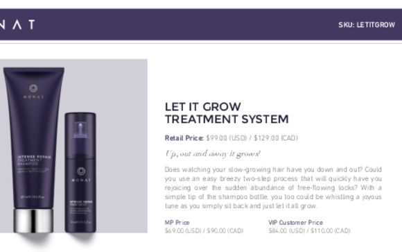 Monat Natural Anti Aging Hair Care by Monat Independent Market Partner ...