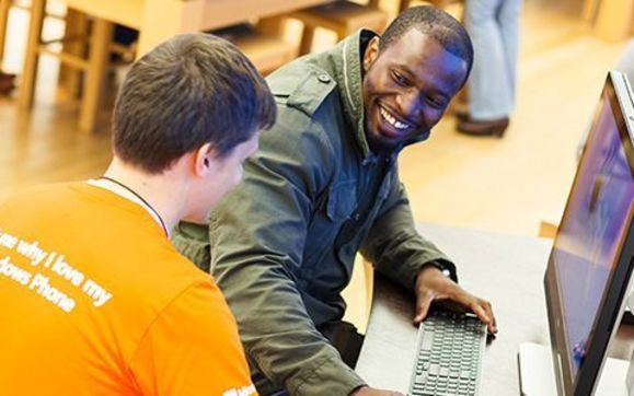 Answer Desk. At your service. by Microsoft Store at The Natick Mall in ...