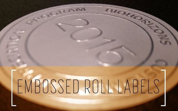 Embossed Roll Labels available at deSIGNerySigns.com by deSIGNerySigns ...