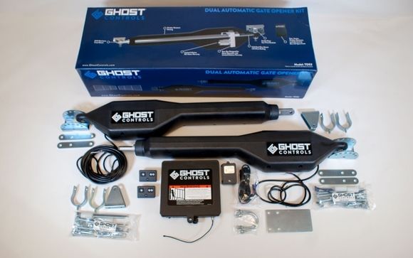 TDS2 Dual Tubular Gate Opener Kit by Ghost Controls Automatic Gate Openers in Tallahassee, FL ...