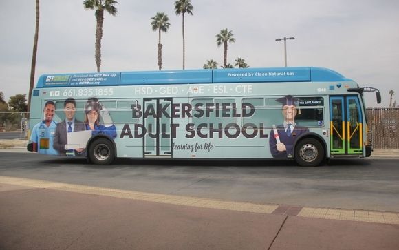 Bakersfield Golden Empire Transit (GET) Buses by Lamar Outdoor ...