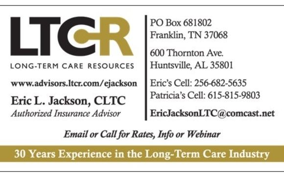 Eric Jackson - Long-Term Care Resources - Huntsville - Alignable