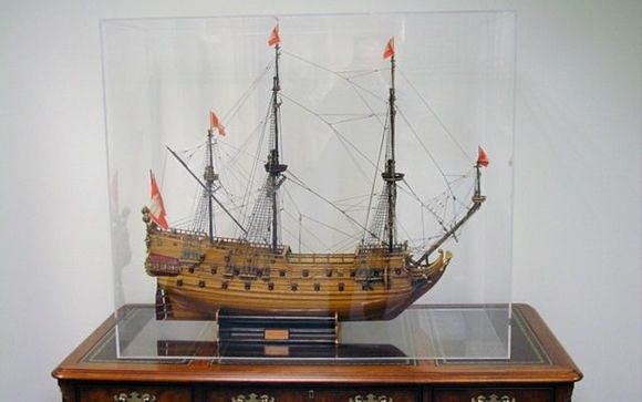 Display Cases for Ship Models by J Display Case in Cincinnati, OH ...