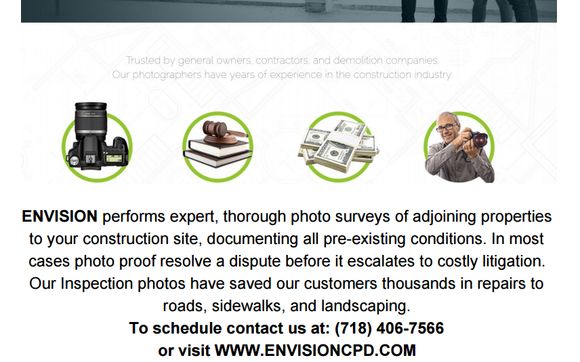 Pre Construction Survey by Envision Construction Photo Documentation in ...