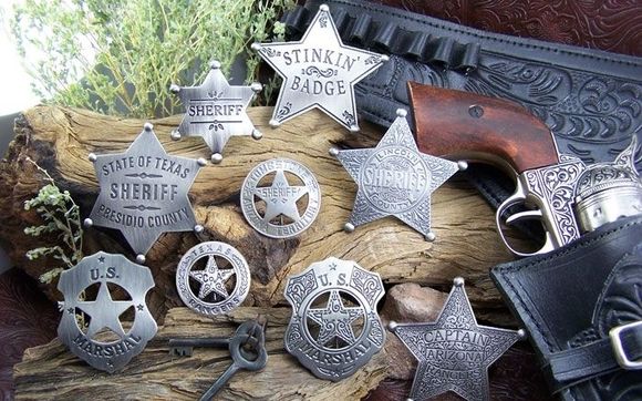 Famous Badges of the Old West by Pieces Of History in Port Saint Lucie ...