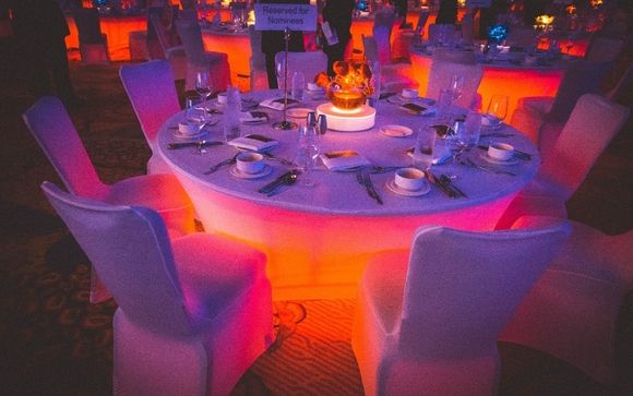 LED Controllable Tables by CrowdSync Technology in Los Angeles, CA ...