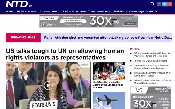 Edmonton Epoch Times website by The Epoch Times Edmonton in Edmonton ...