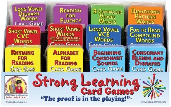 Phonics Card Game Kit (A612) by Strong Learning, Inc. in Mahopac, NY ...