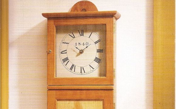 ISAAC YOUNGS SHAKER WALL CLOCK by Oreland Wood/Rework Woodworks in ...