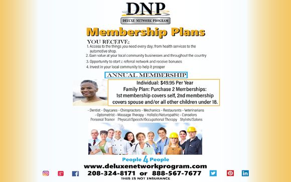Deluxe Network Program Annual Membership by Deluxe Network Program in Jerome, ID - Alignable