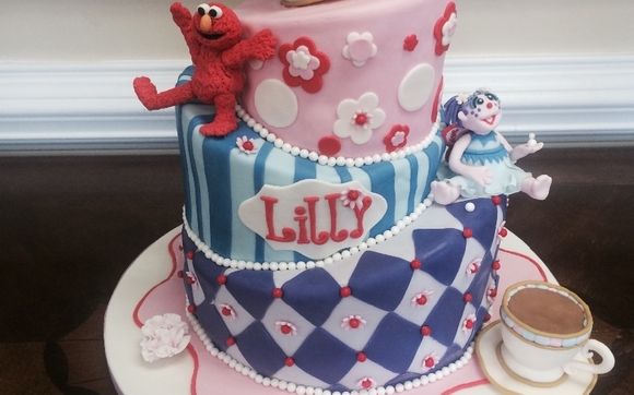 Sesame Street Tea Party Cake by Sweet Lilly's Bakery in Indian Trail ...