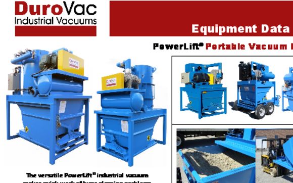 DuroVac PowerLift Industrial Vacuum Systems by Northwind Air Systems in ...
