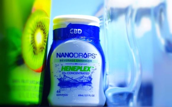 Nanodrops Beverage Enhancer with Heneplex by The Hemp Sanctuary in ...