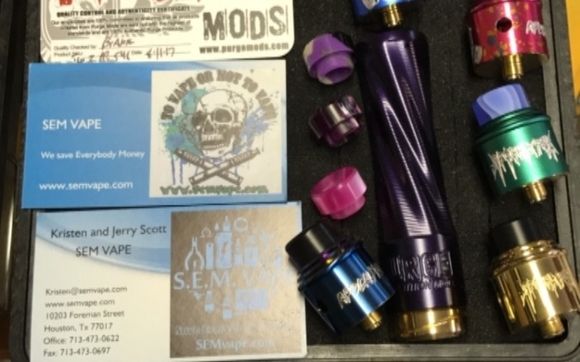 Purge mod and Apocalypse RDA by SEM VAPE in Houston, TX - Alignable