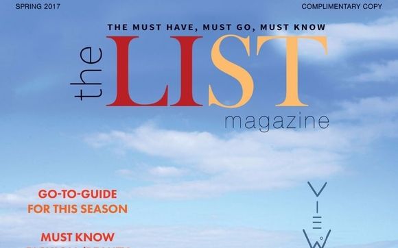 Advertisements in Print & Digital Magazine by The List Magazine in Bay ...