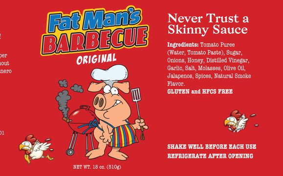 Fat Man's barbecue sauce by Fatman's Inc. in Wausau, WI - Alignable