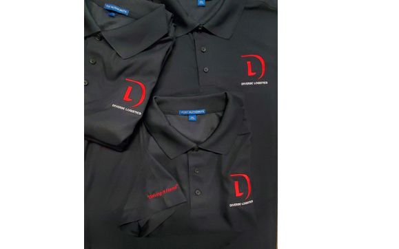 Custom Embroidered Company Logo Shirts by FUTURA Embroidery, Printing ...