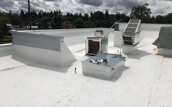 Flat Roof IB-PVC Membrane by Specialized Roofing Inc. in Eugene, OR ...