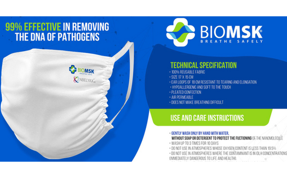 BIOMSK - reusable/washable face masks by On-Par Medical, Inc in San ...