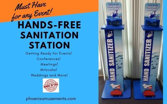 Sanitation Station - Touchless Hand Sanitizer Station by Phoenix ...