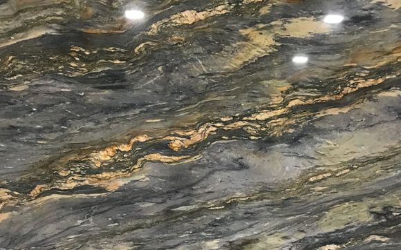 Santorini 2CM Granite by Cosmos Surfaces in Hayward, CA - Alignable