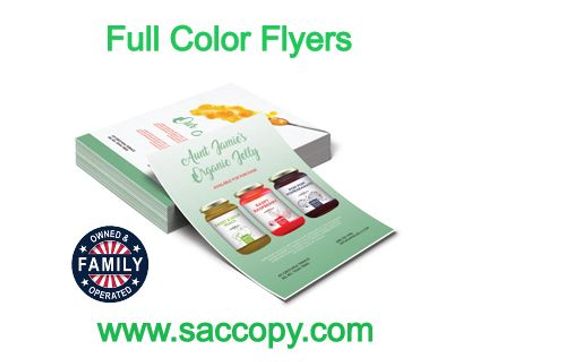 Flyers & Brochures Sacramento Printing by Sacramento Copy & Print in ...