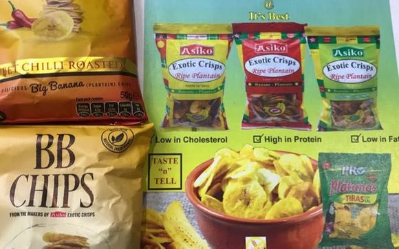 Asiko Exotic Plantain Chips. by Asiko House of Foods LLC in Chicago, IL ...
