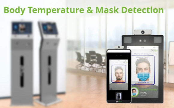 TempCheck Tablet & Kiosk Temperature and Mask Detector by Hackett ...