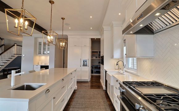 HIGH-END KITCHEN DESIGN by Richard & Levesque Cuisines Salles de Bain ...