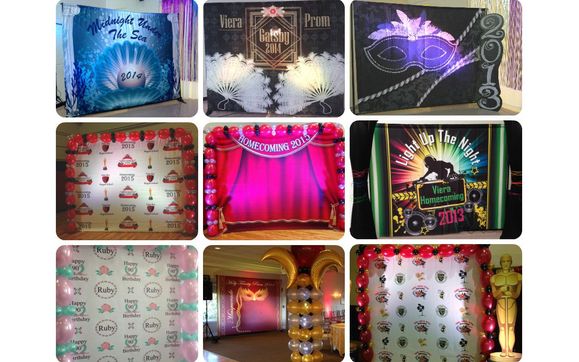 Custom Printed Backdrops by Blank Canvas Event Decor in Melbourne, FL ...