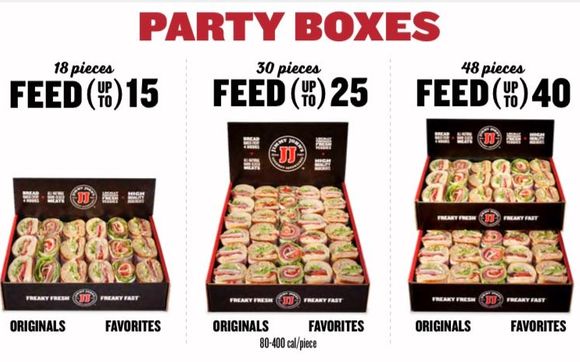 Party Boxes! by Jimmy John's in Upland, CA - Alignable