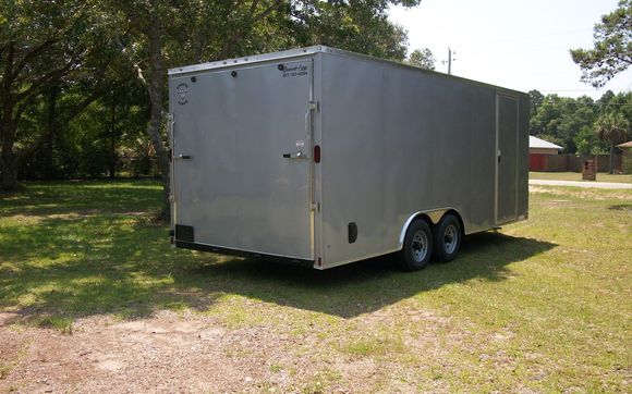 Work Trailers , enclosed & open by Kirkham Work Trailers in Milton, FL ...