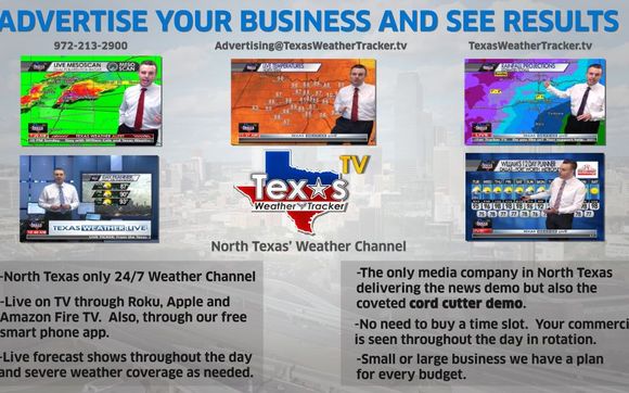 Small Business Advertising by Texas Weather Tracker TV in Dallas, TX ...