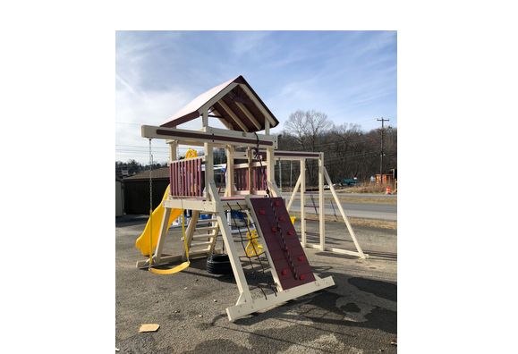 Vinyl Clad Play Sets, Swings, Playhouses and Fitness centers by Pine ...