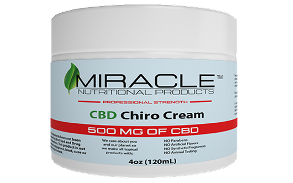 CBD Chiro Cream by Miracle Nutritional Products in Spring Hill, FL ...