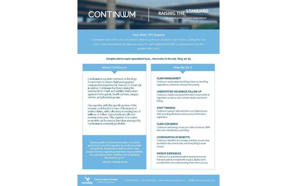 Raising The Standard for Motor Vehicle Claims Management by Continuum ...