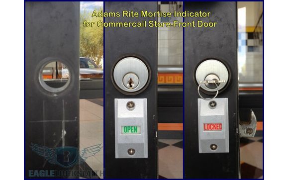 Mortise Lock Indicator for Commercial Store-Front Door by EAGLE ...