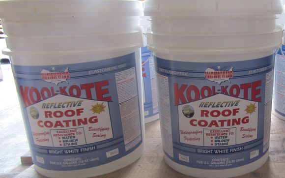 KOOL-KOTE™ White Elastomeric Roof Coating by Nationwide Protective ...
