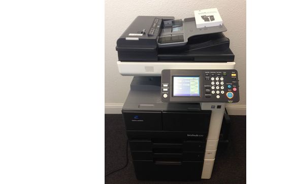 Konica Minolta Bizhub 222 Copier Printer Scanner by Vision Tech ...