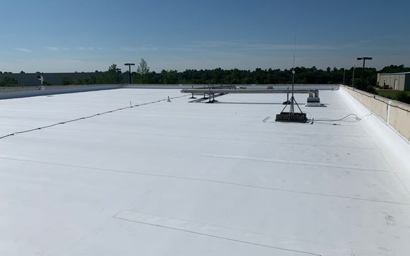 Re-roof Project - Lay over of existing modified roof system us 60 mil ...