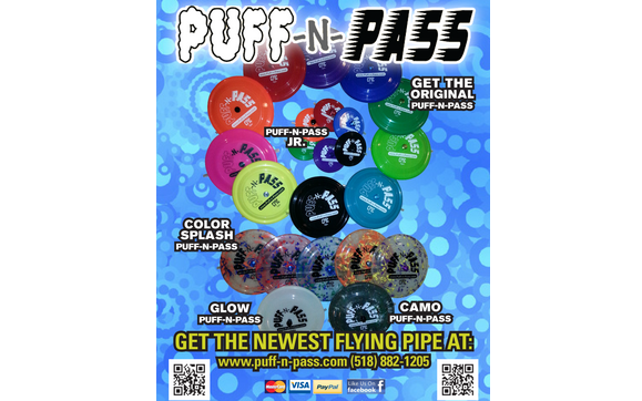 Custom Printing on Puff-N-Pass-brand your logo by Country Made Crafts ...