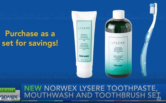 Whitening toothpaste and mouthwash by Independent Consultant for Norwex ...