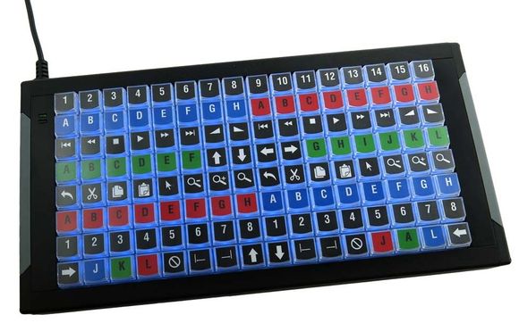X-keys XK-60 USB Keyboard by PI Engineering in Williamston, MI - Alignable