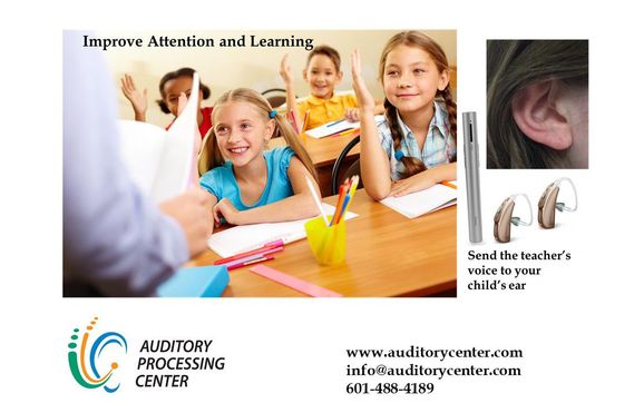 Speech/Language therapy, auditory training, and Auditory Processing ...