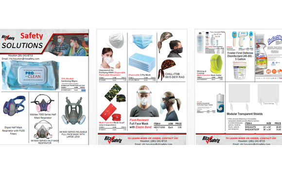 PPE, Masks, Sanitizer, Wipes & more by Ritz Safety in Pasadena, TX ...
