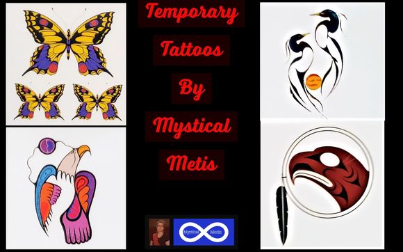 Indigenous Designed Temporary Tattoos by Mystical Metis in Calgary, AB ...