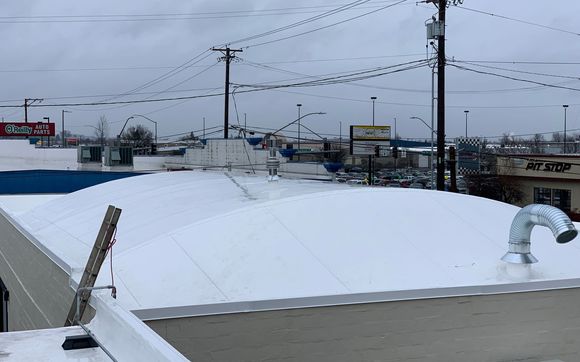 Flat Roof IB-PVC Membrane by Specialized Roofing Inc. in Eugene, OR ...